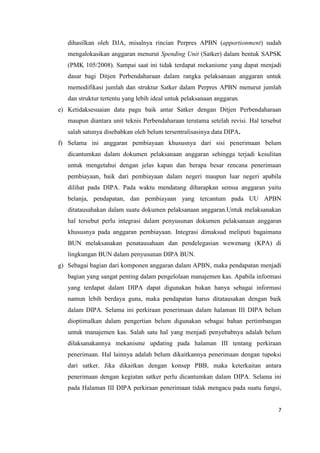 Modul manajemen dipa satker | PDF