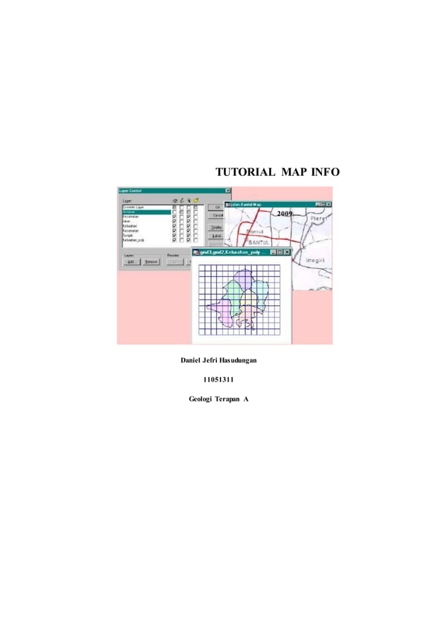 Tutorial MapInfo | DOCX
