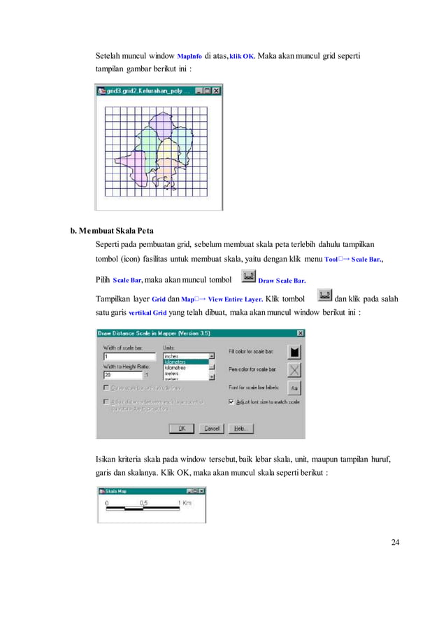 Tutorial MapInfo | DOCX
