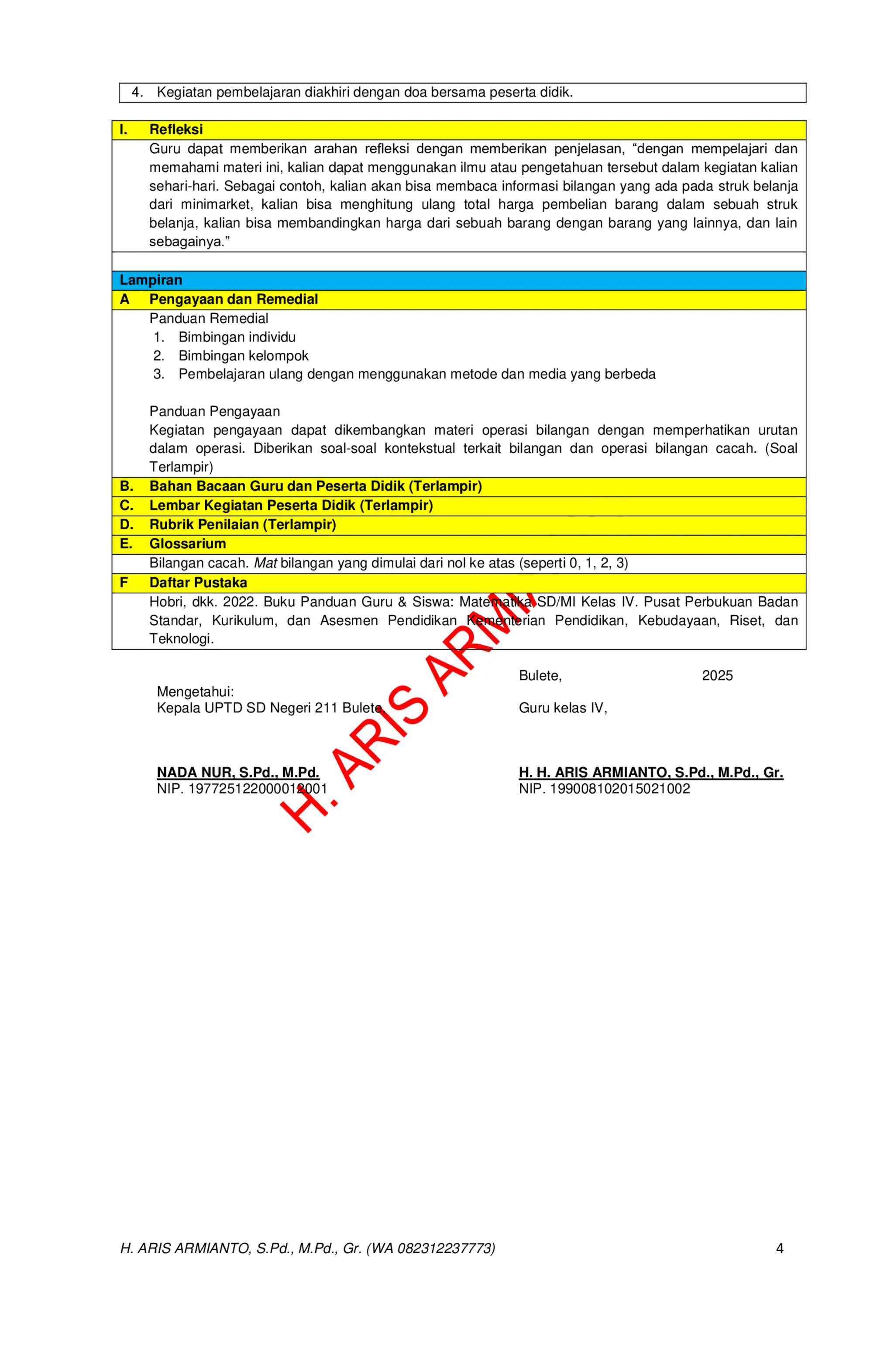 MODUL PEMBELAJARAN DEEP LEARNING MATEMATIKA KELAS 4 REVISI TERBARU CP 032 KURIKULUM MERDEKA ...