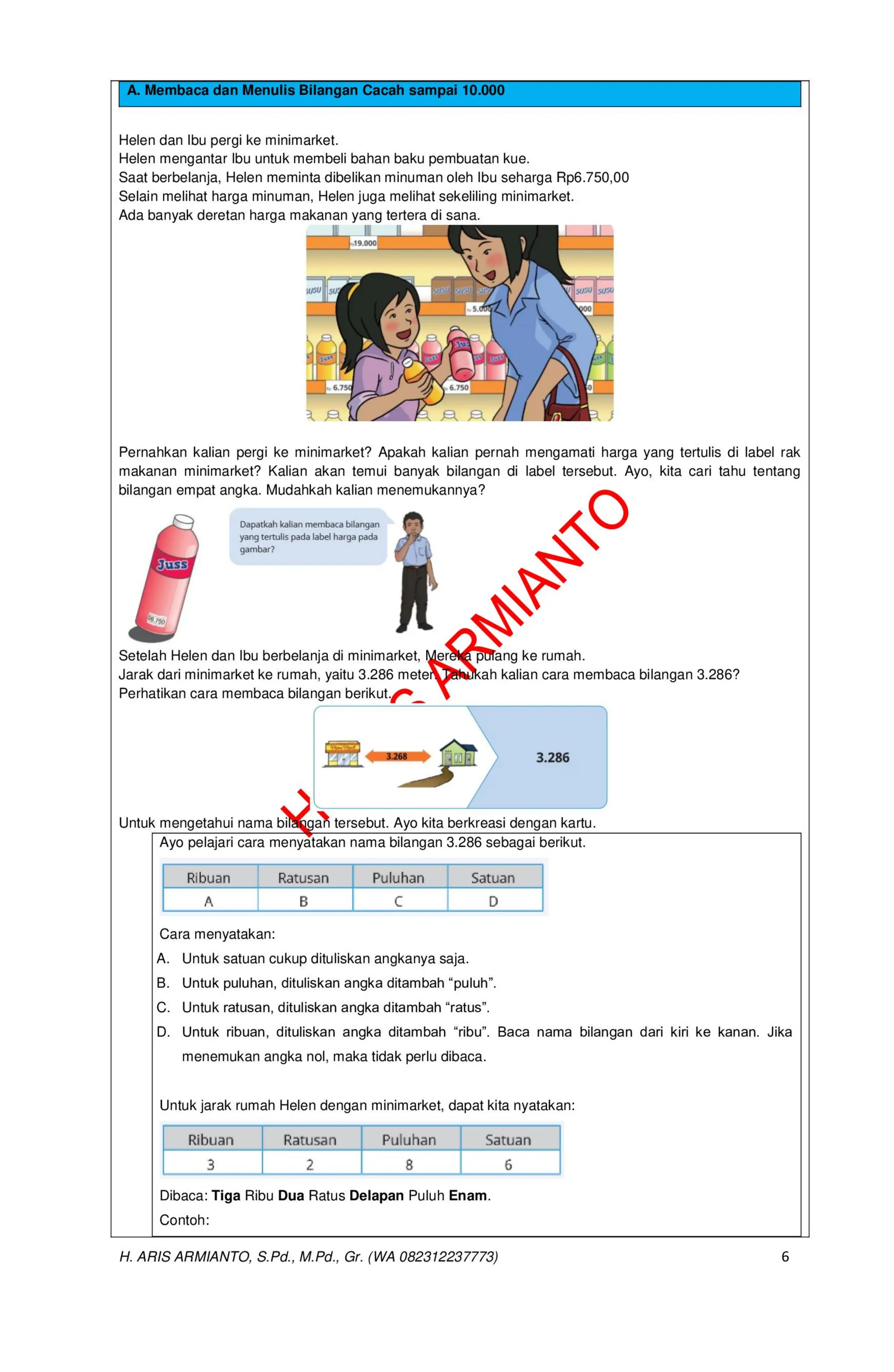 MODUL PEMBELAJARAN DEEP LEARNING MATEMATIKA KELAS 4 REVISI TERBARU CP 032 KURIKULUM MERDEKA ...