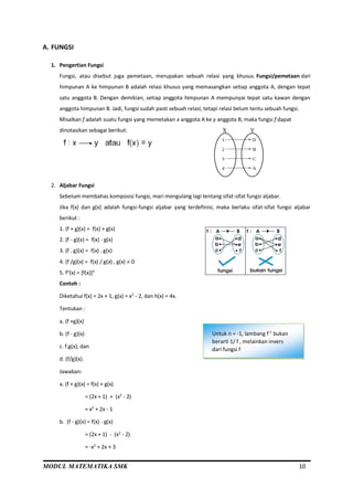 Modul Matematika Kelas XI.pdf untuk kurikulum k13 | PDF
