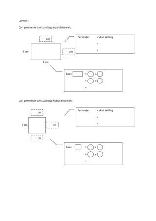 Modul matematik shape & space | PDF