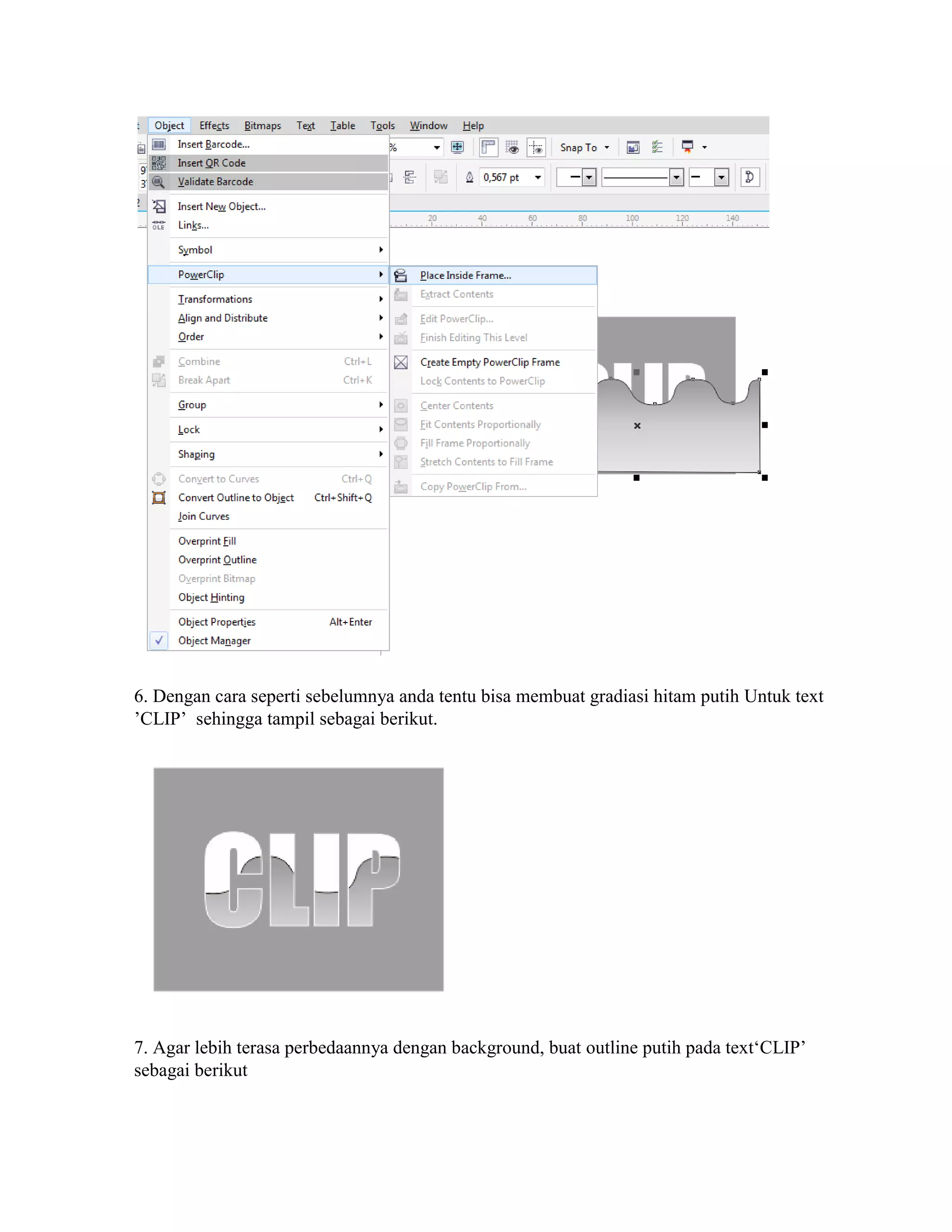 Modul materi corel_draw_x7 | PDF