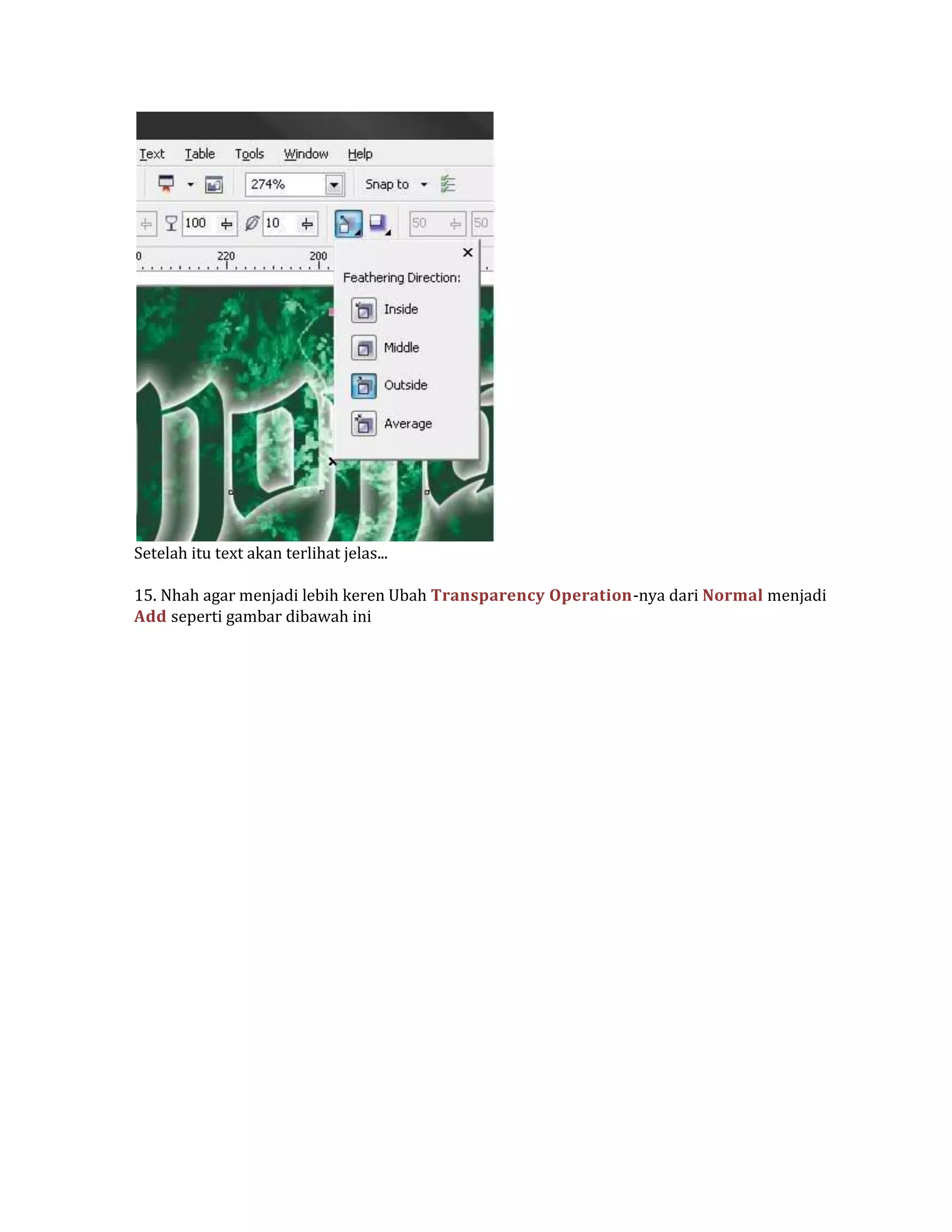Modul materi corel_draw_x7 | PDF