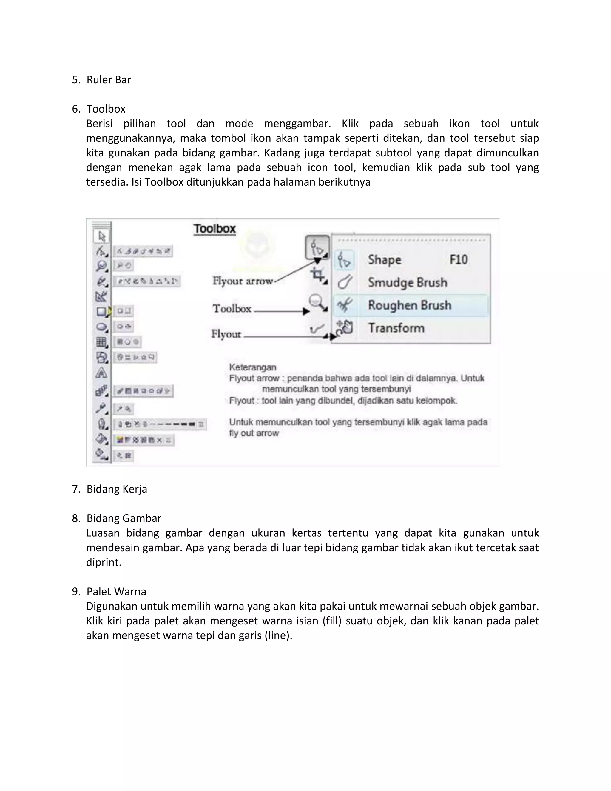 Modul materi corel_draw_x7 | PDF