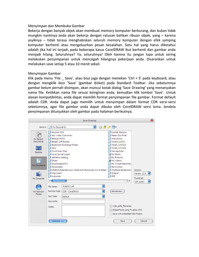 Modul materi corel_draw_x7 | PDF