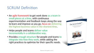 Modul Materi SCRUM - Agile Method of Project | PPTX