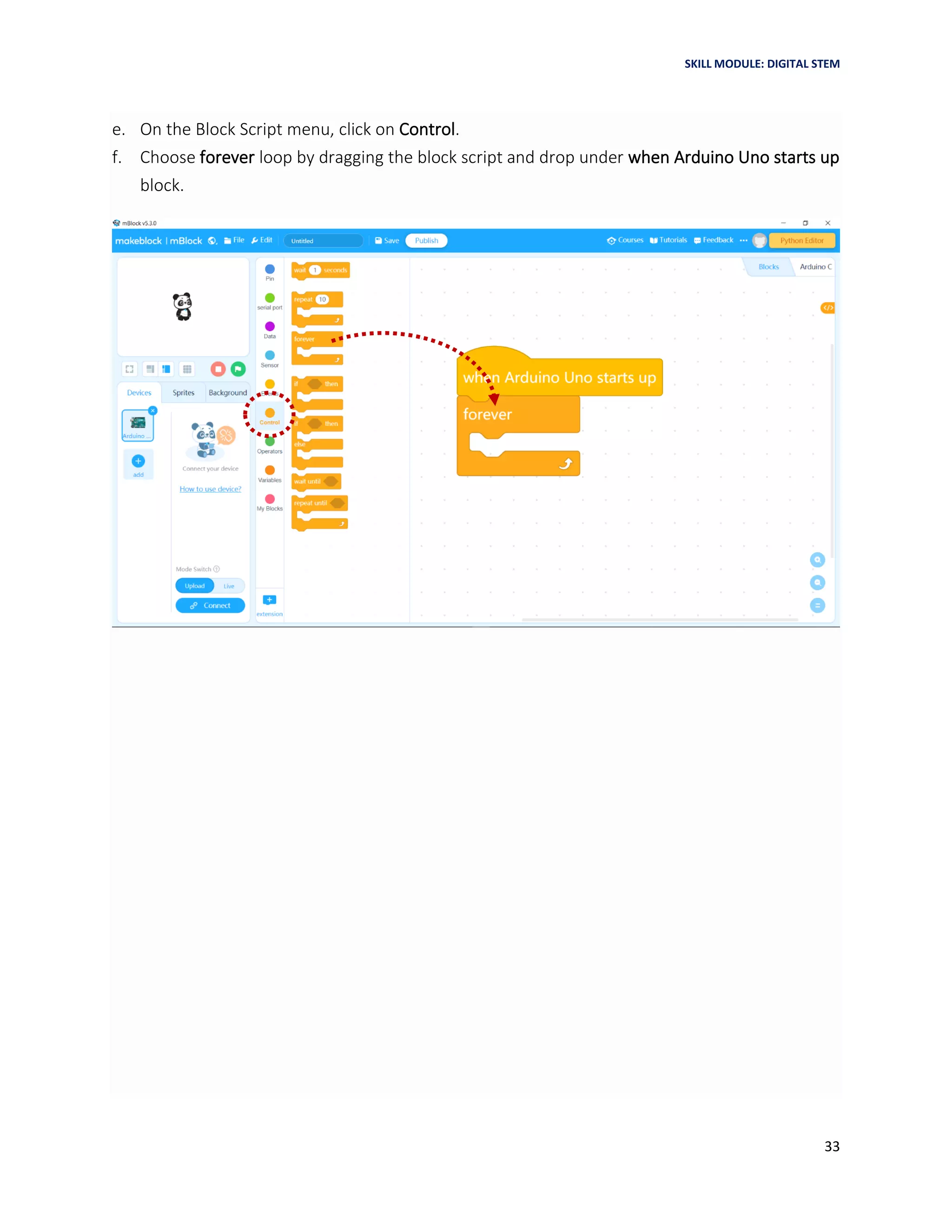 Modul mBlock 5 and arduino.pdf