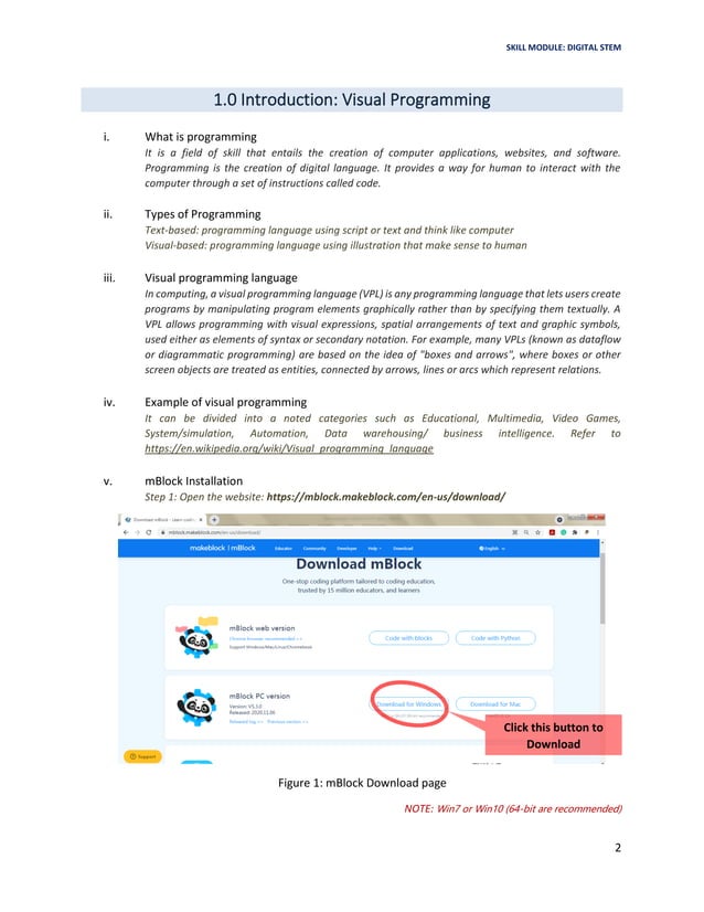 Modul mBlock 5 and arduino.pdf | Programming Languages | Computing