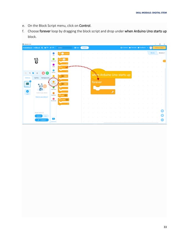 Modul mBlock 5 and arduino.pdf | Programming Languages | Computing