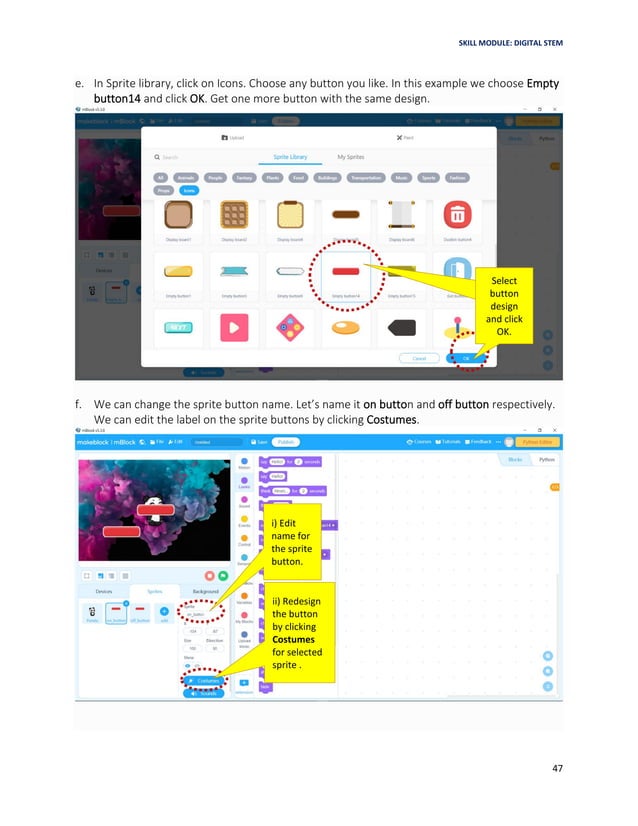 Modul mBlock 5 and arduino.pdf | Programming Languages | Computing