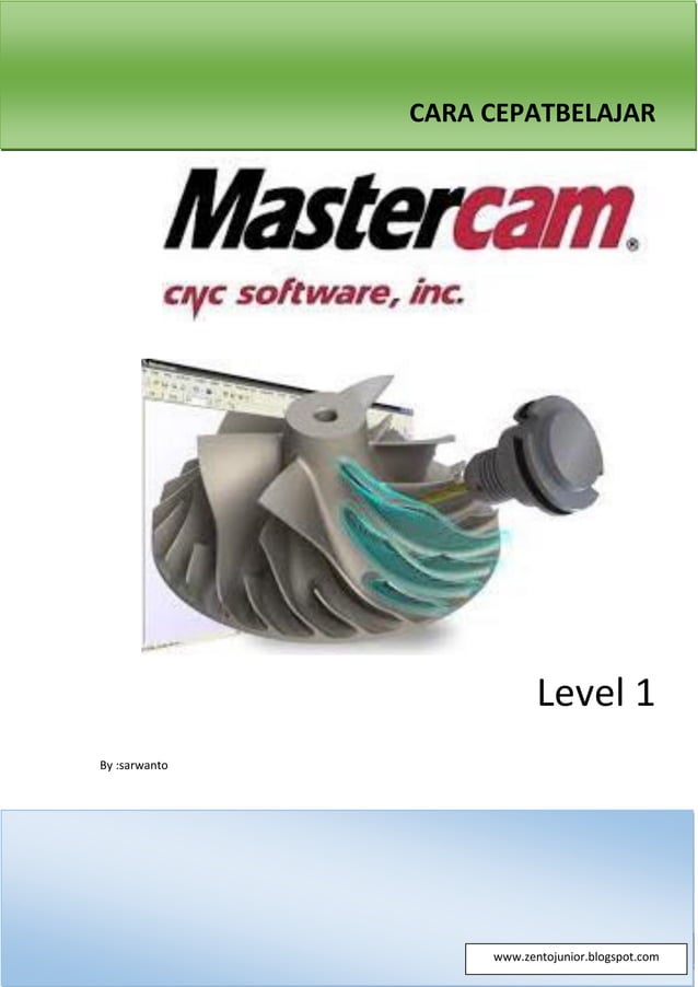 MODUL MASTERCAM DASAR | PDF