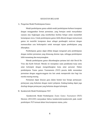 Modul media pembelajaran games | PDF