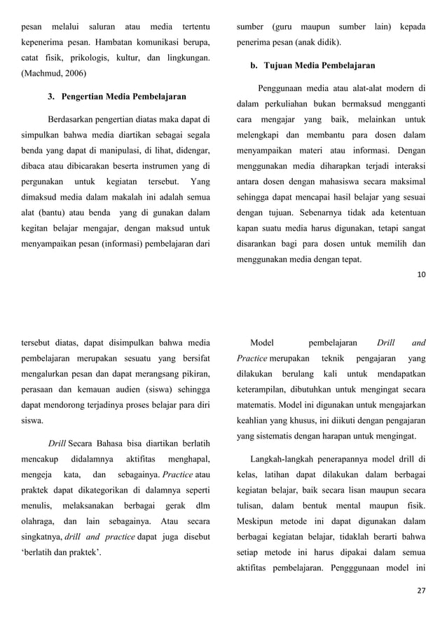 Modul media pembelajaran | PDF