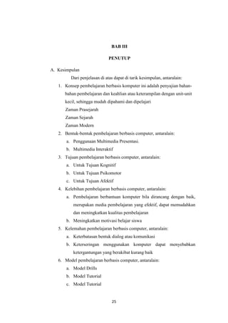 Modul media pembelajaran | PDF