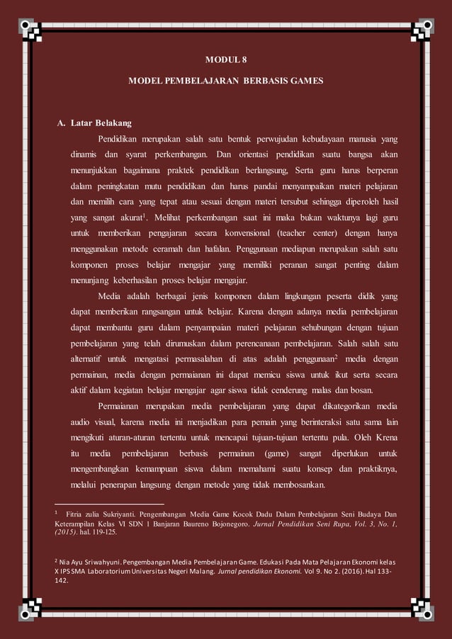 Modul media pembelajaran | PDF