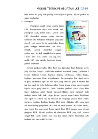 Modul lks media pembelajaran | PDF