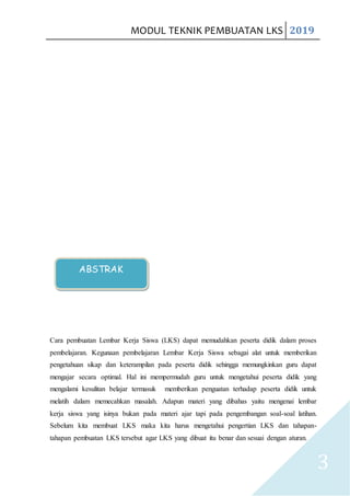 Modul lks media pembelajaran | PDF