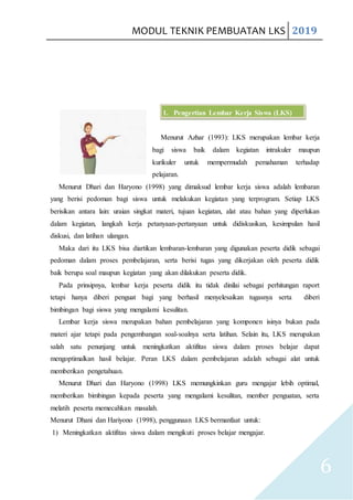 Modul lks media pembelajaran | DOCX