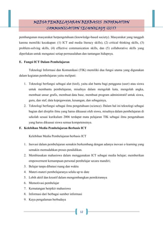 Modul media pembelajaranberbasis tik | PDF