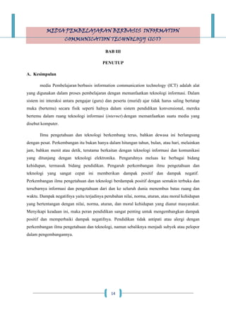 Modul media pembelajaranberbasis tik | PDF