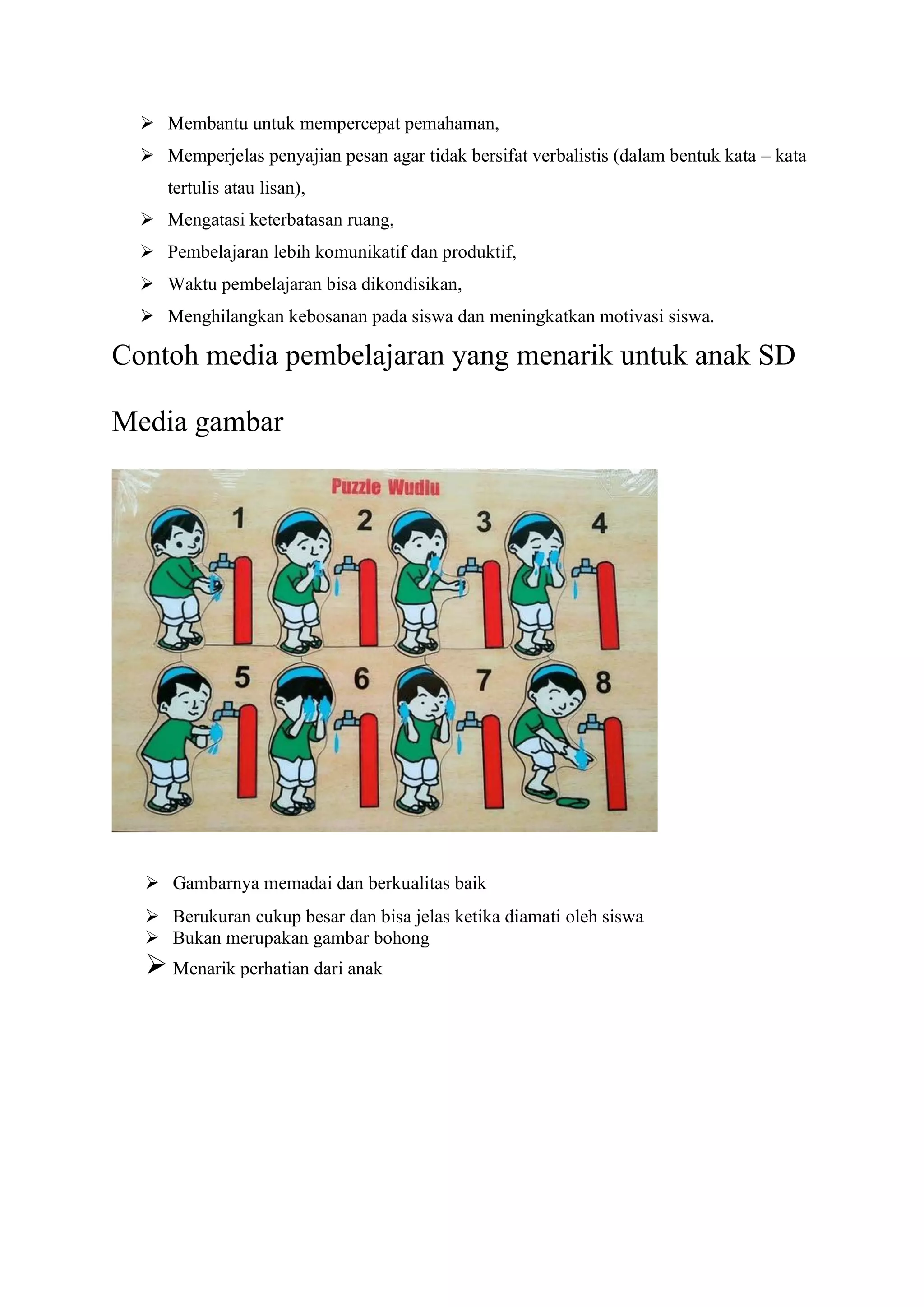 Modul media pembelajaran untuk anak sd | PDF