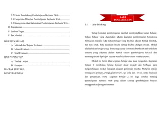 Modul media pembelajaran ( web ) | PPT