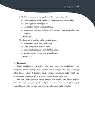 Media Proyeksi | PDF