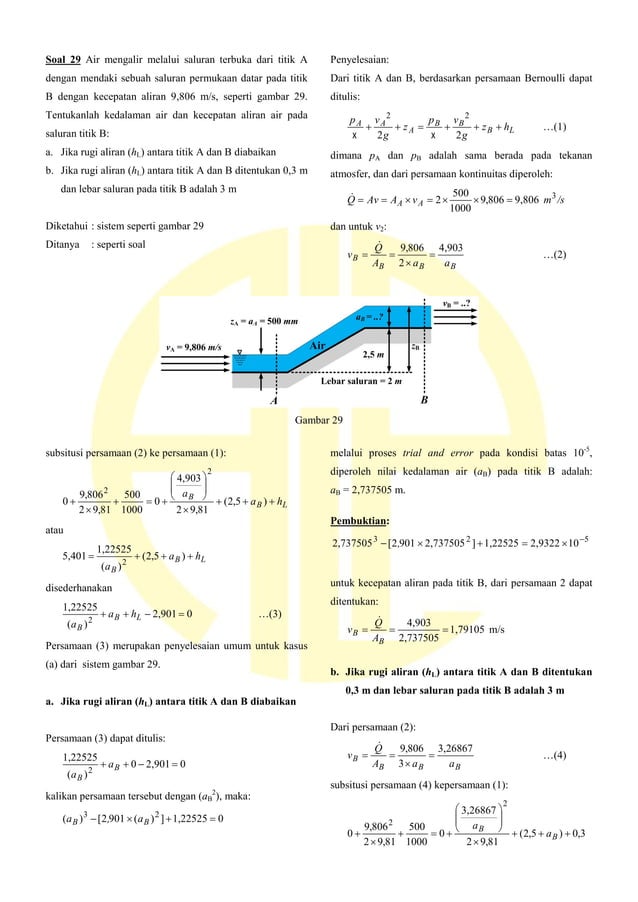 Modul mekanika fluida: Dasar-dasar Perhitungan Aliran Fluida | PDF