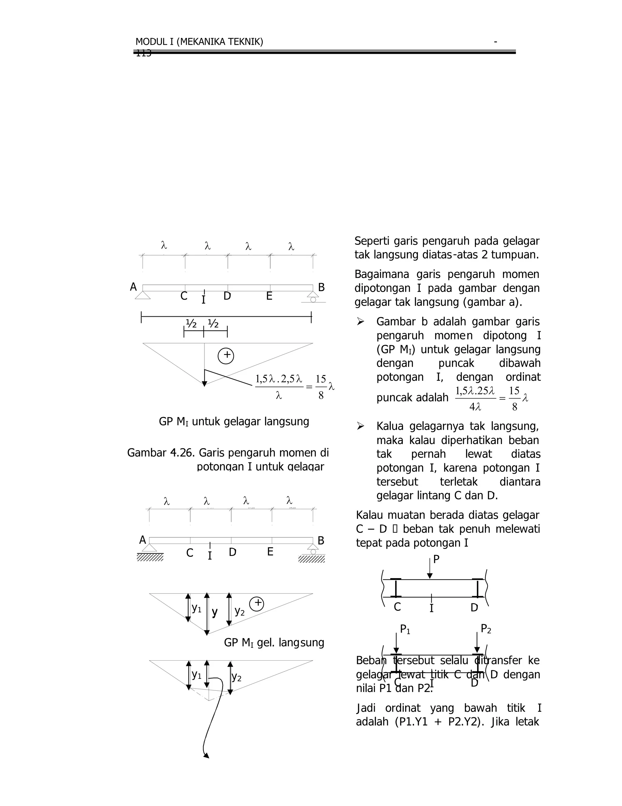 Modul mekanika teknik 1 | PDF
