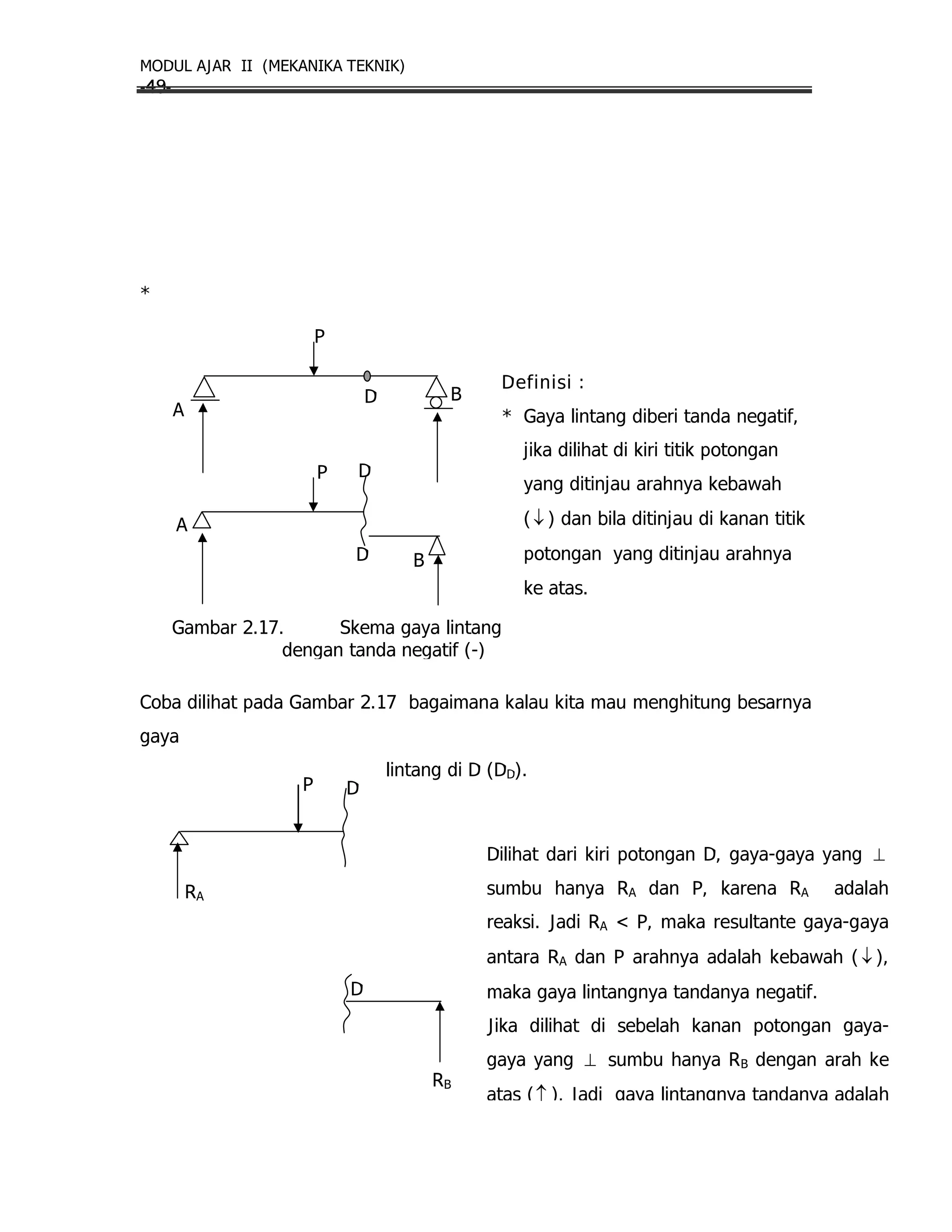 Modul mekanika teknik 1 | PDF