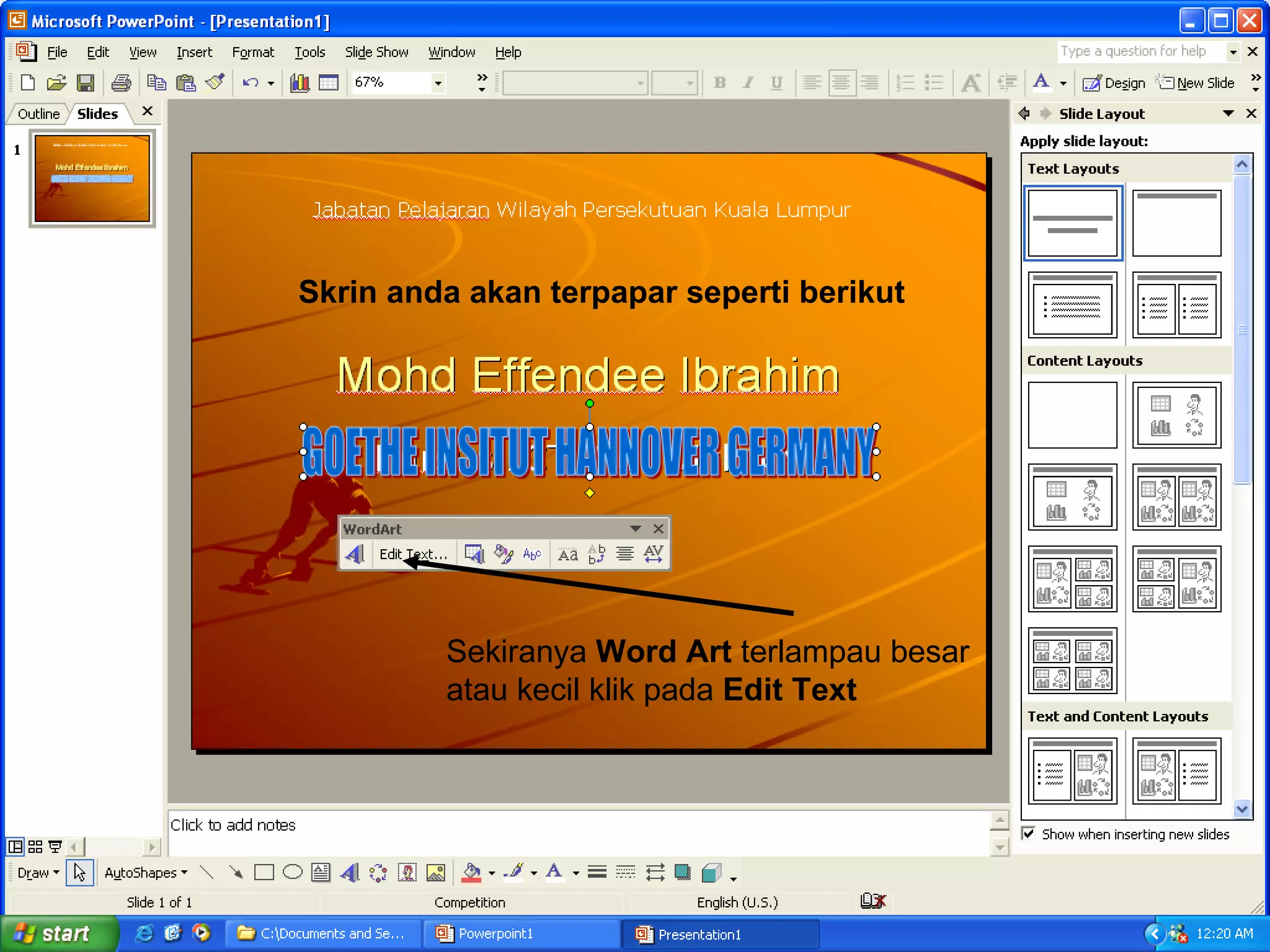 Modul membina powerpoint | PPT