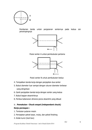 Modul membubut komplexs revisi | PDF
