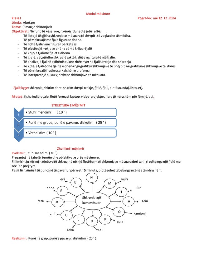Modul mesimor 1 | DOCX