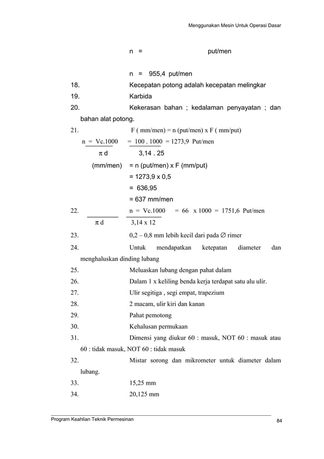Modul mesin bubut 7 (10) | DOC