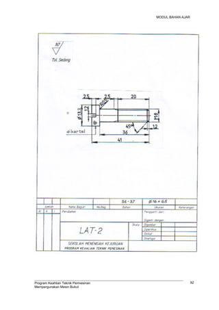 Modul mesin bubut 7 (11) | DOC