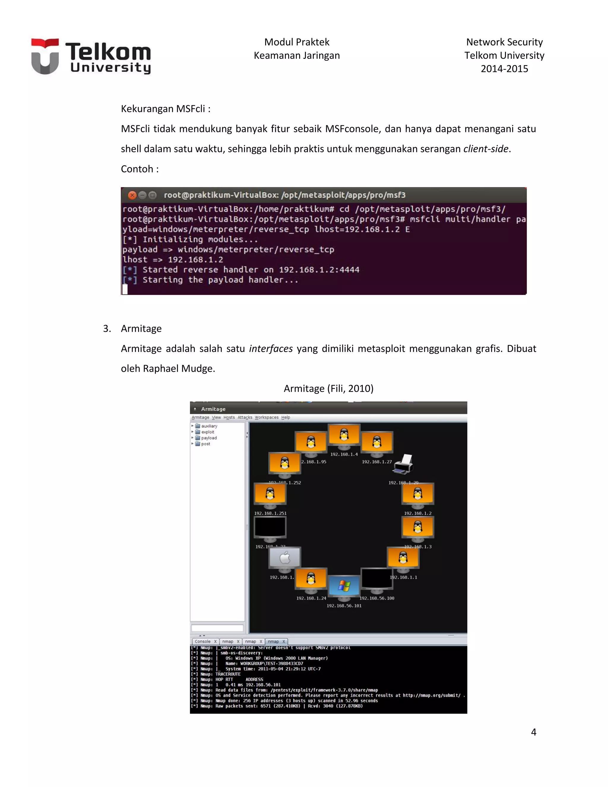 Modul metasploit | PDF