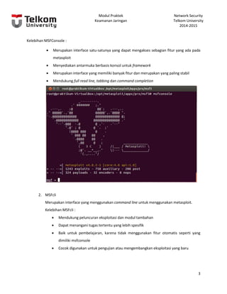 Modul metasploit | PDF