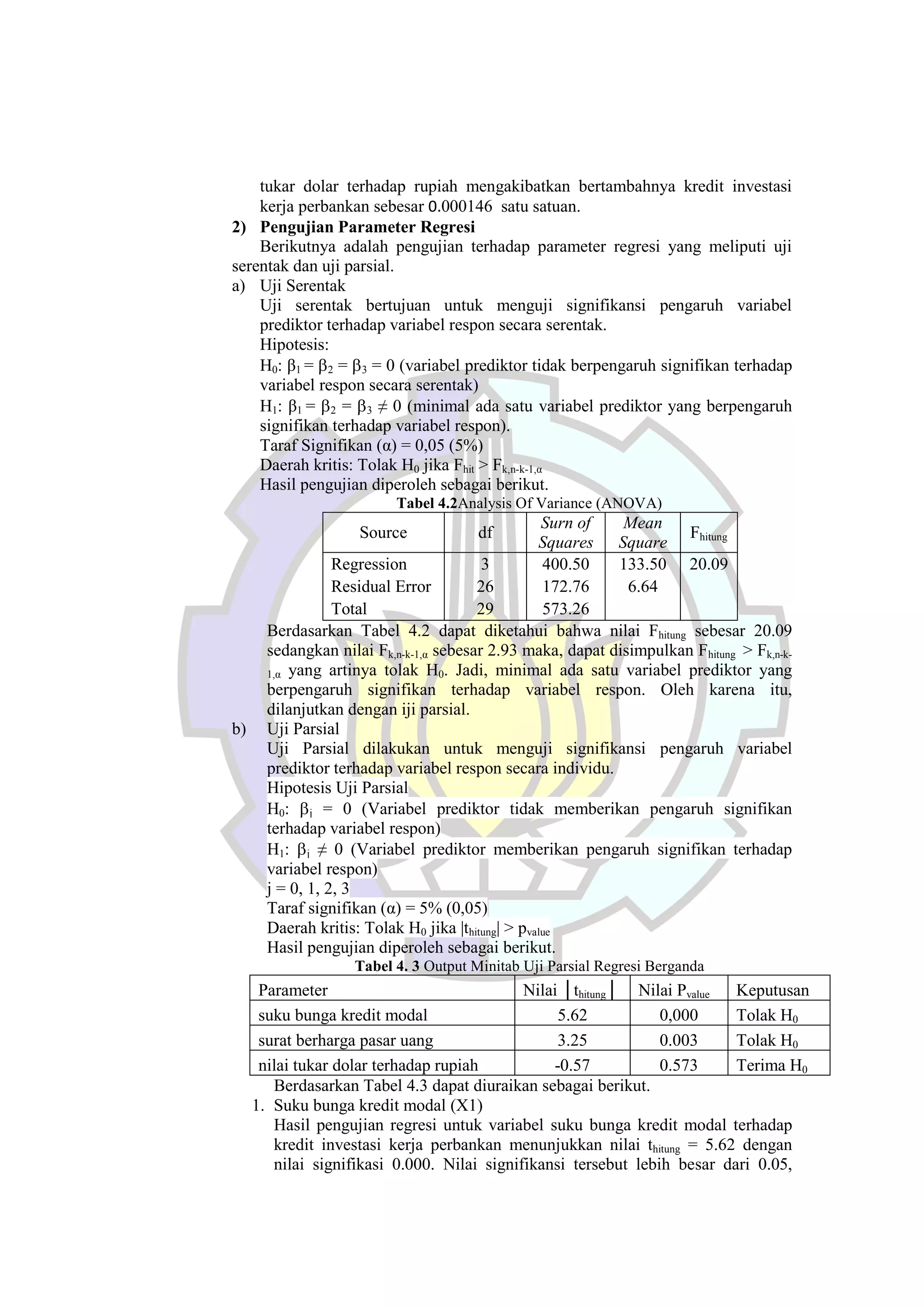 Modul metode regresi | PDF