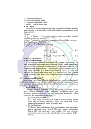 Modul metode regresi | PDF