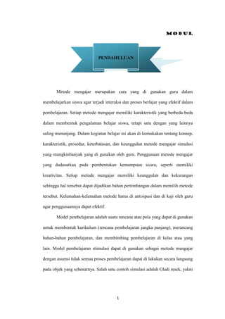 Modul metode simulasi | PDF