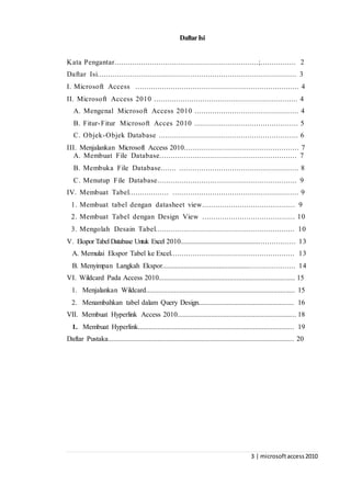 Modul Microsoft Acces 2010 Docx