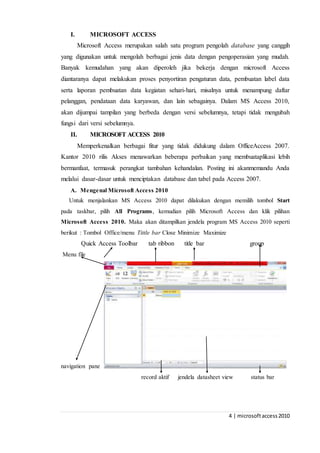 Modul Microsoft Acces 2010 Docx