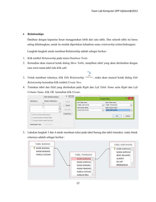 Modul microsoft acces 2013 hhh | PDF