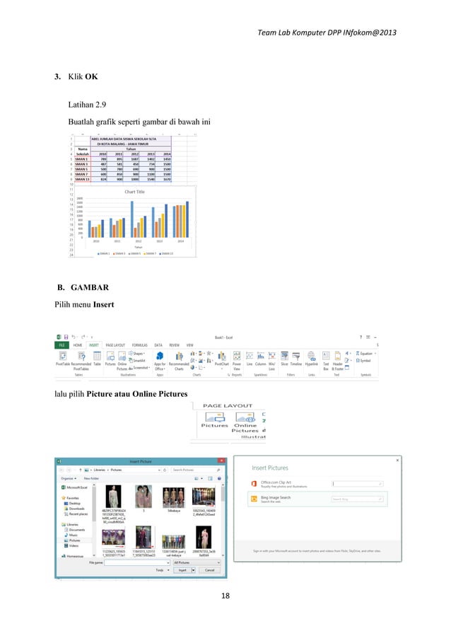 Modul microsoft excel 2013 | PDF