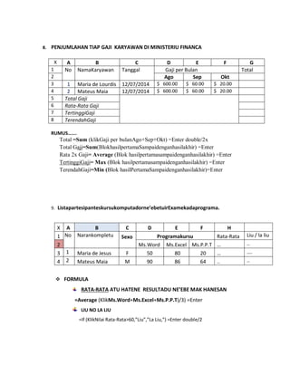 Modul microsoft office | PDF