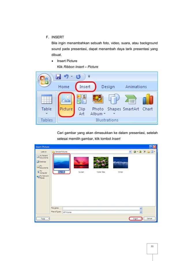 Modul Microsoft Office Powerpoint 2007 | PDF