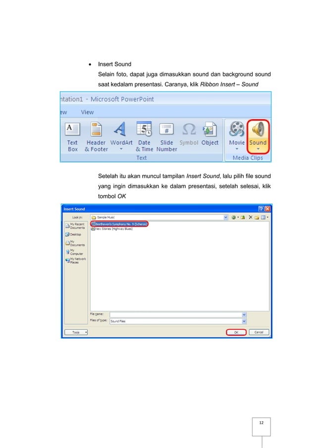 Modul Microsoft Office Powerpoint 2007 | PDF