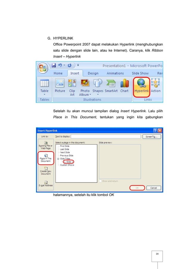 Modul Microsoft Office Powerpoint 2007 | PDF